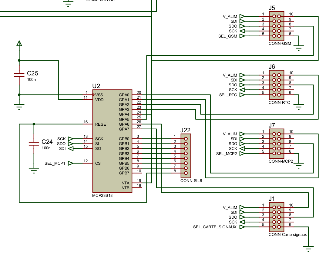 Alarme pour habitation basée sur PIC18F4685 et réseau CAN | Les passe-temps d'Alex